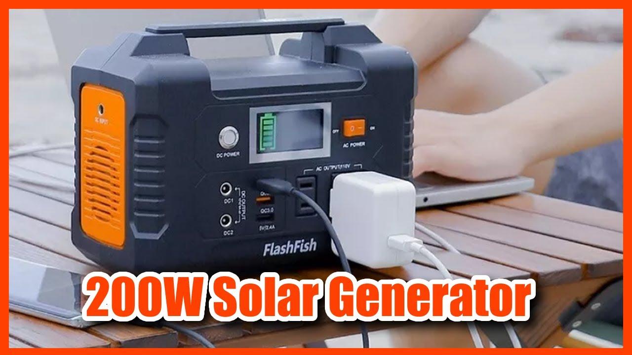 200W FlashFish Portable Solar Generator Teardown Review