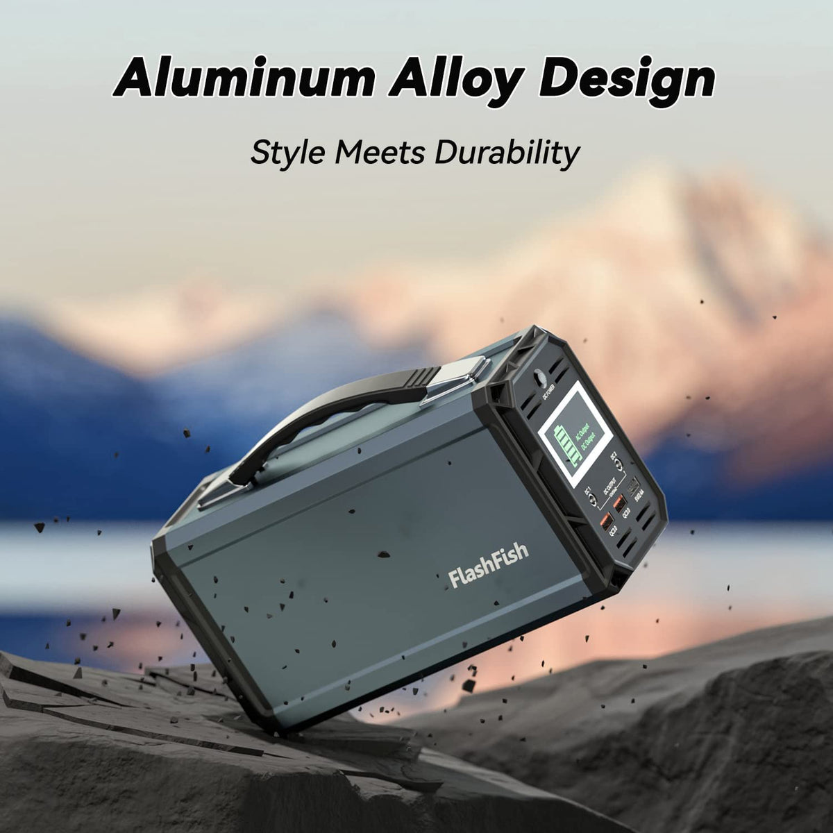 FlashFish G300 Portable Power Station | 300W 222Wh only $159.99